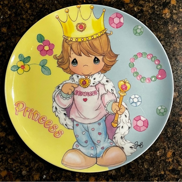 Gibson | Dining | Vintage Precious Moments Plate Princess Gibson ...